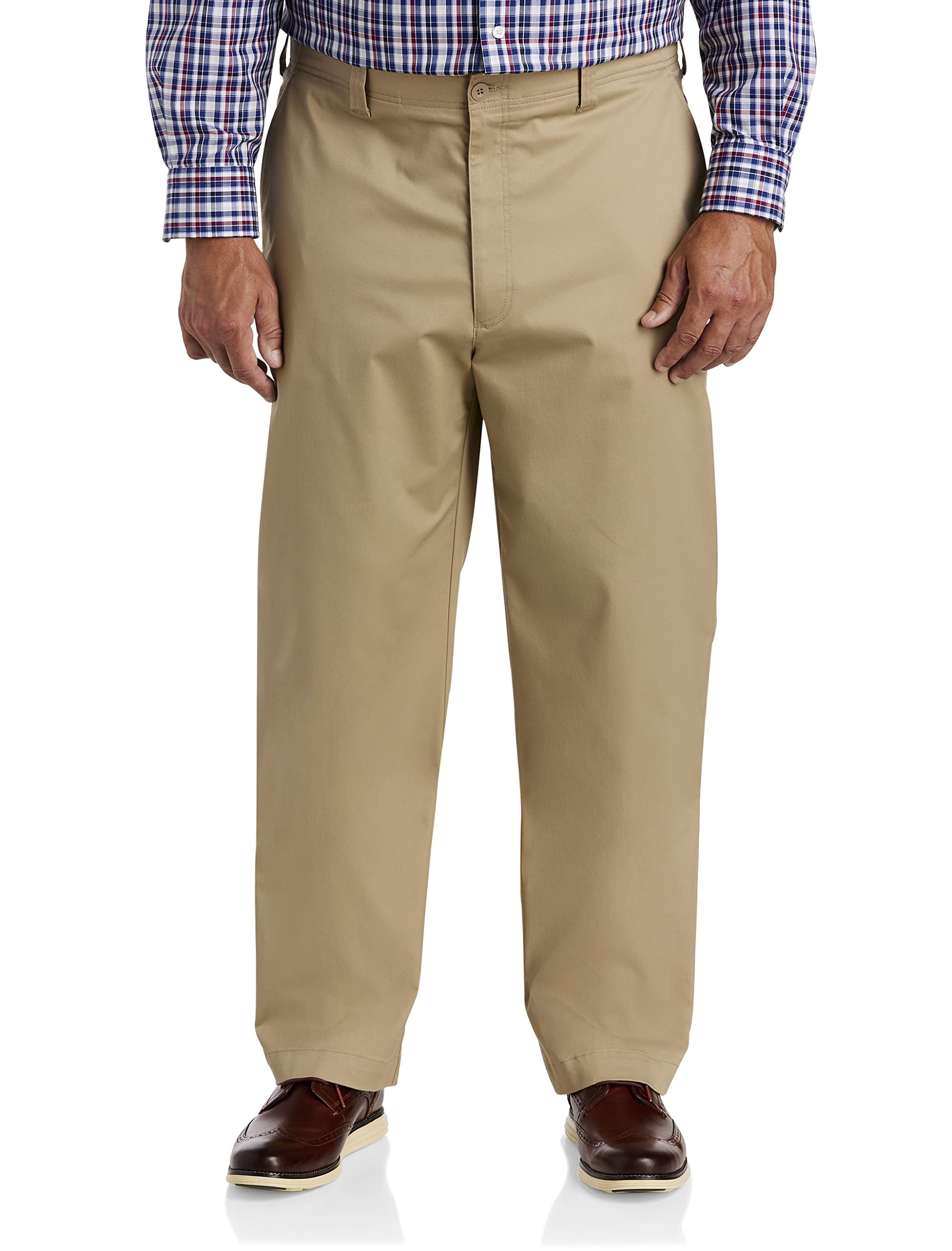 Oak Hill by DXL Men's Big and Tall Straight-Fit Tech Pants Vintage ...