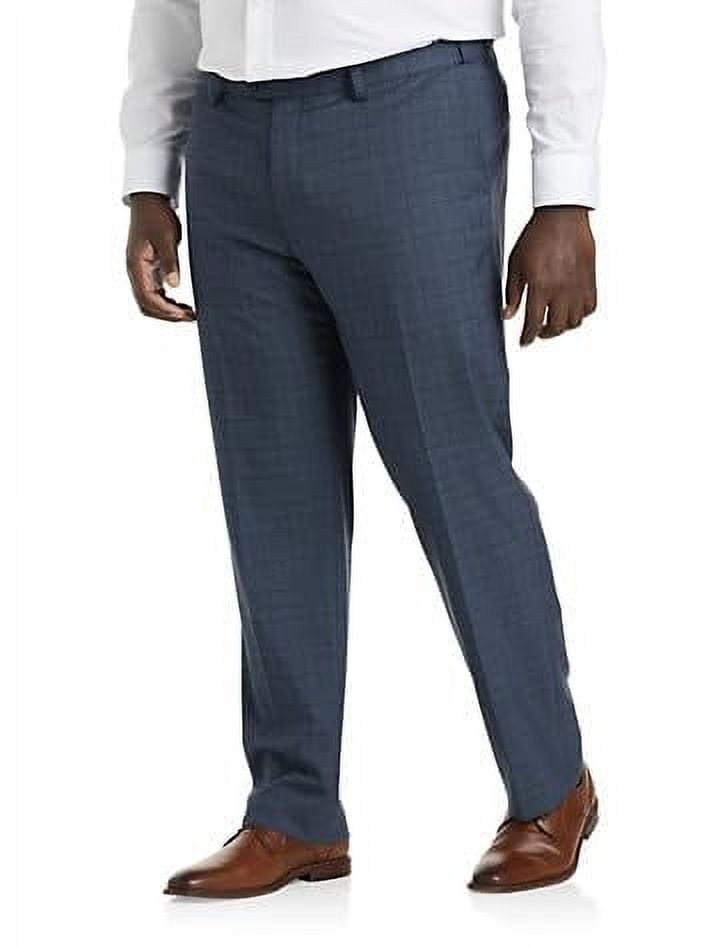 Windowpane Suit Pants Blue 52 x 32 - Walmart.com