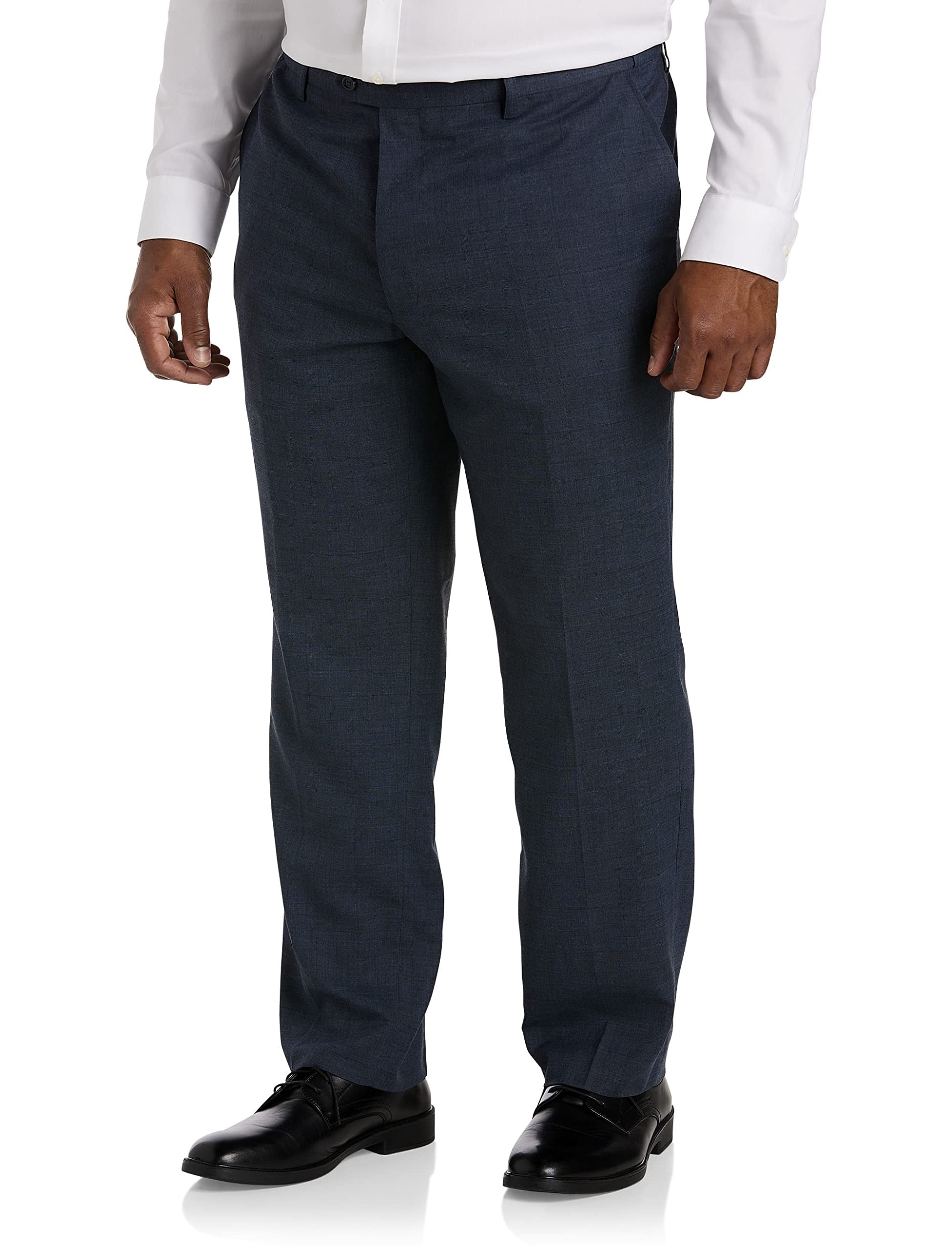 Windowpane Suit Pants Navy 54 x 30 - Walmart.com