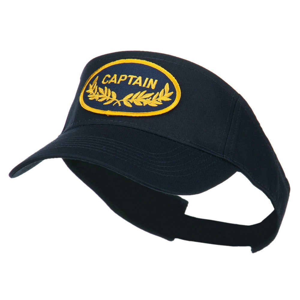 Oak Leaf Captain Military Patched Sun Visor - Navy OSFM - Walmart.com Oak Leaf Captain Military Patched Sun Visor - Navy OSFM - Walmart.com