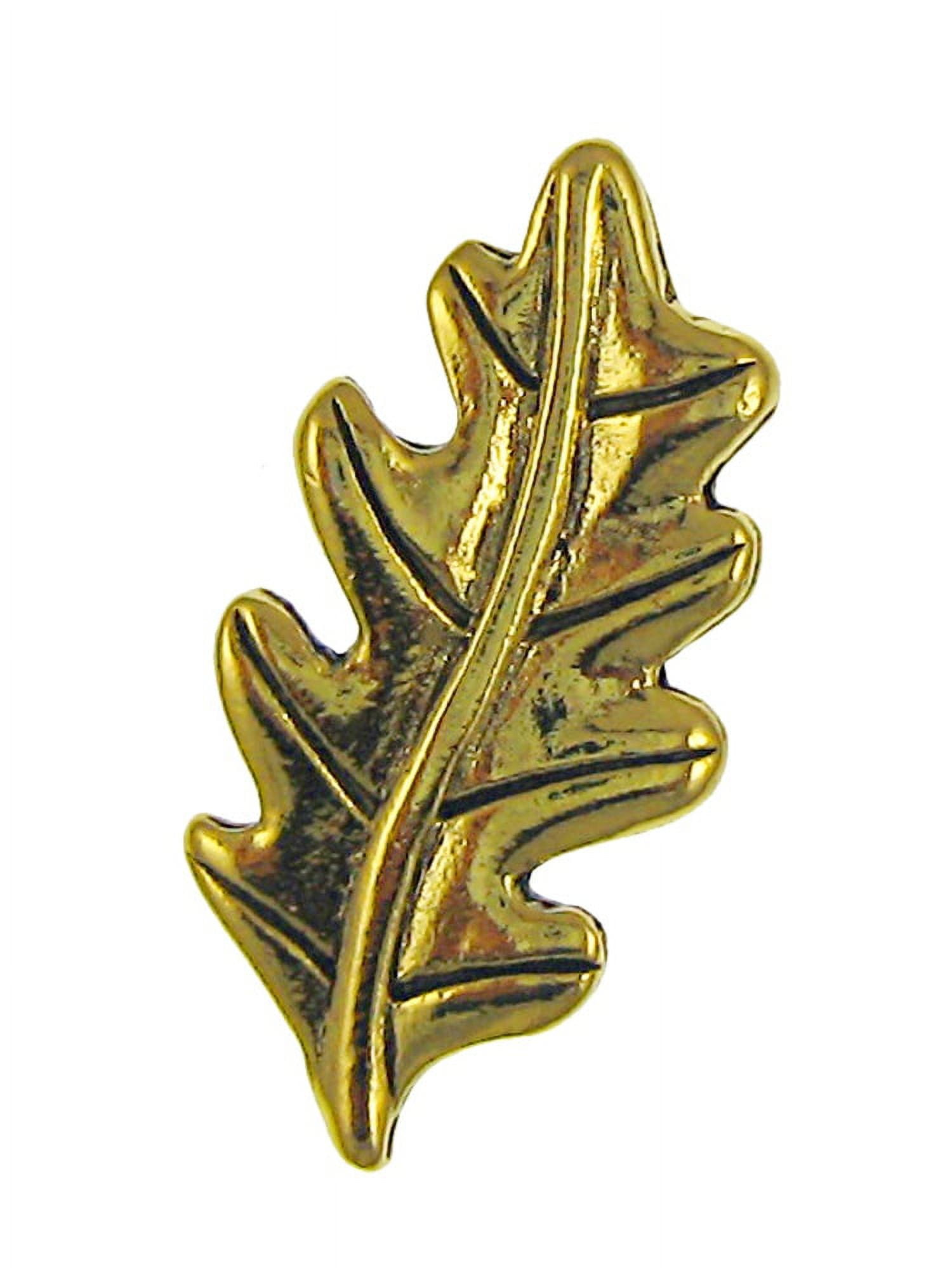Gold Oak Leaf Logo