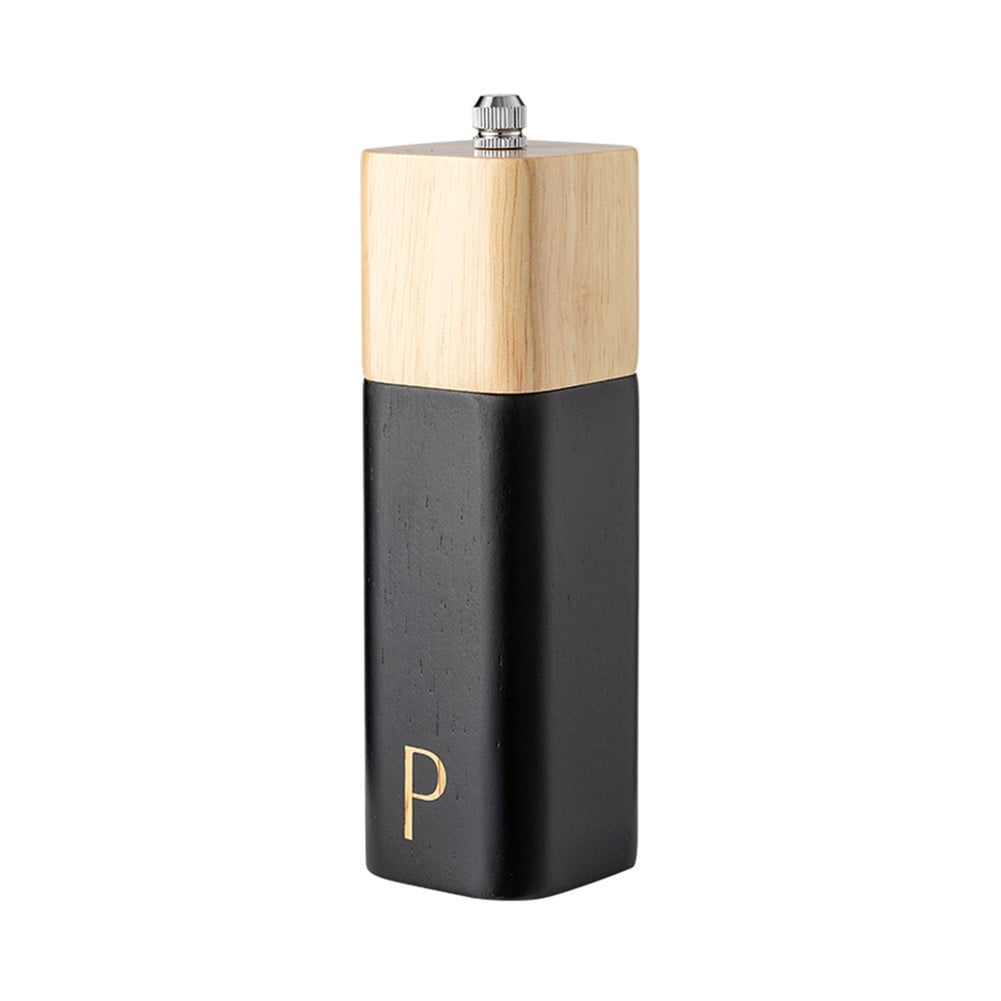 Oak Pepper Grinder, Wooden Retro Creative Black Pepper Grinder, Manual ...