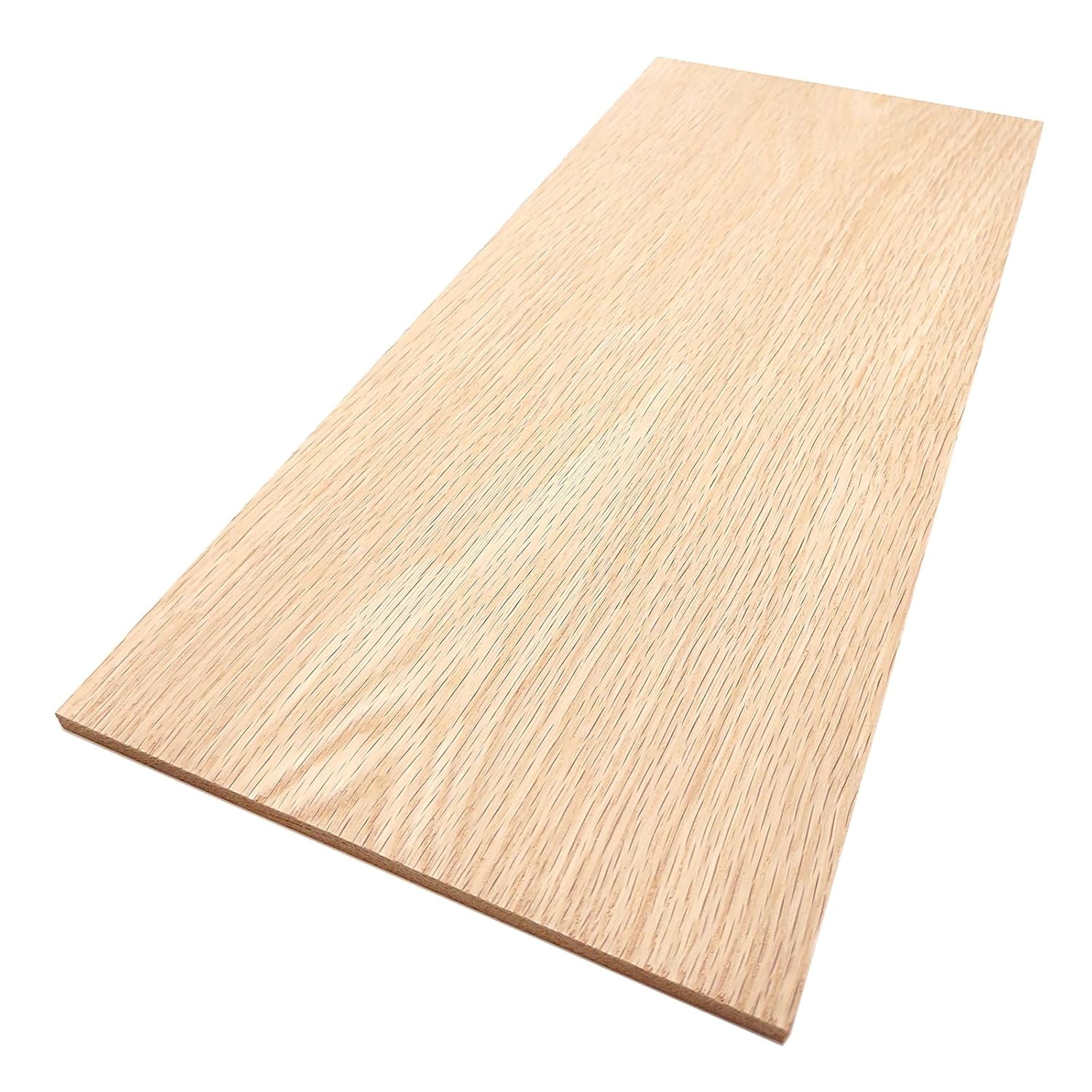 Oak Planks - 4-Pack Unfinished Oak Craft Wood - 1/4’’ (6mm) 100% Pure ...