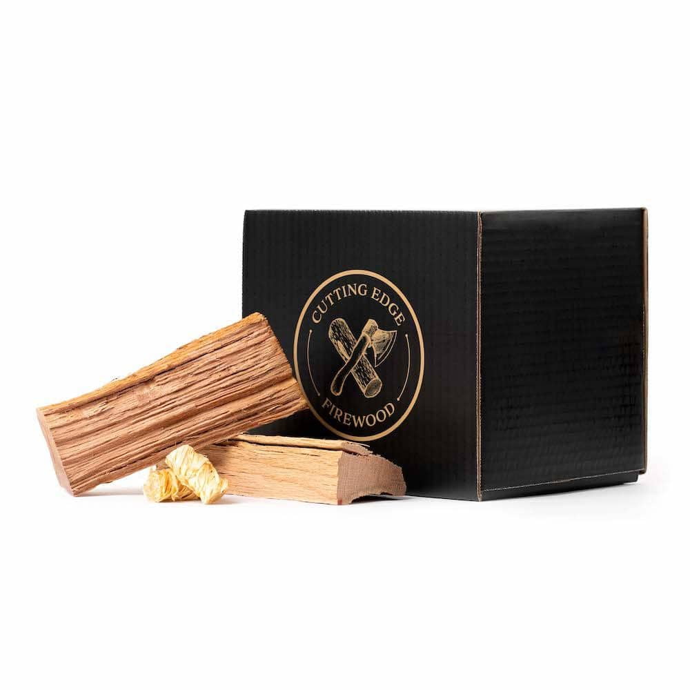 Oak Premium 8 in. BBQ Smoking Cooking Wood Splits for Smoking, Grilling ...