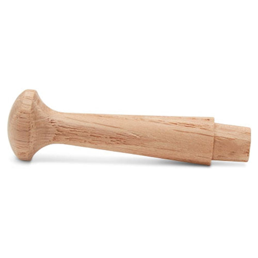 Oak Shaker Peg 2-1/2 inch, Pack of 25 Wooden Pegs for Hanging, DIY ...