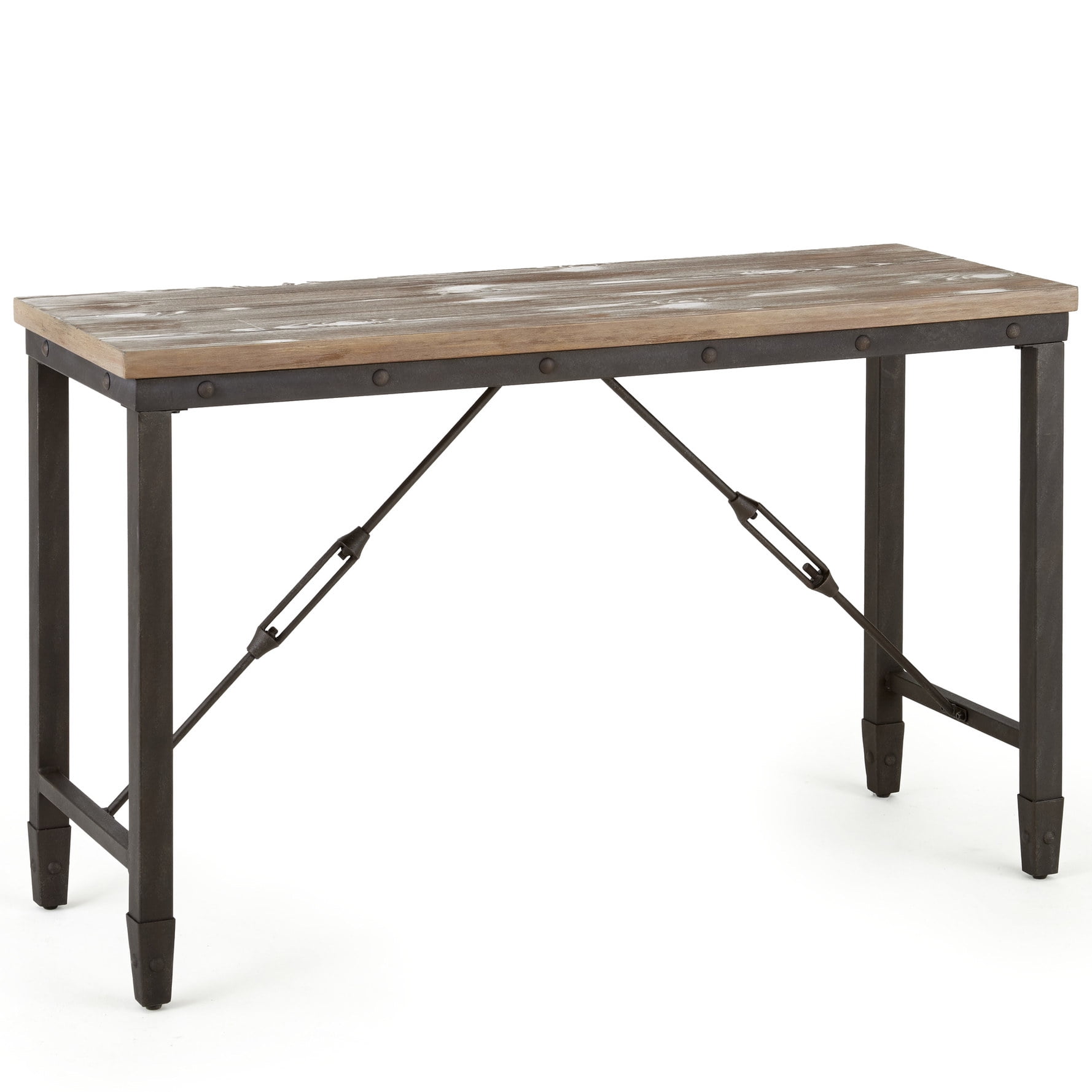 Oak Solid Wood+MDF - Vintage Plank-Effect Design - Living Room Decor ...