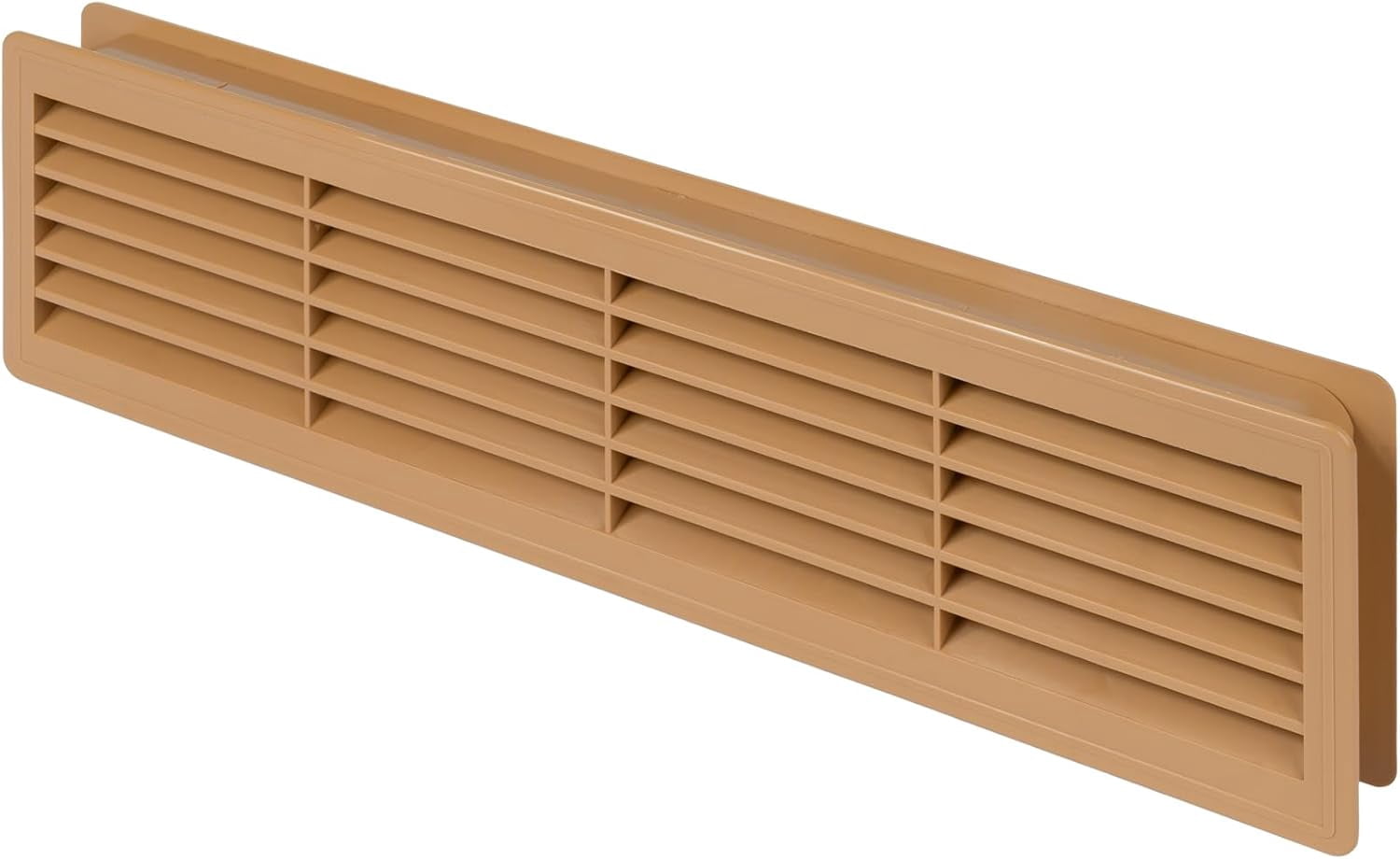 Oak Two Sided Ventilation Cover 455mm X 135mm / 18" X 5.3 Inch Bathroom ...