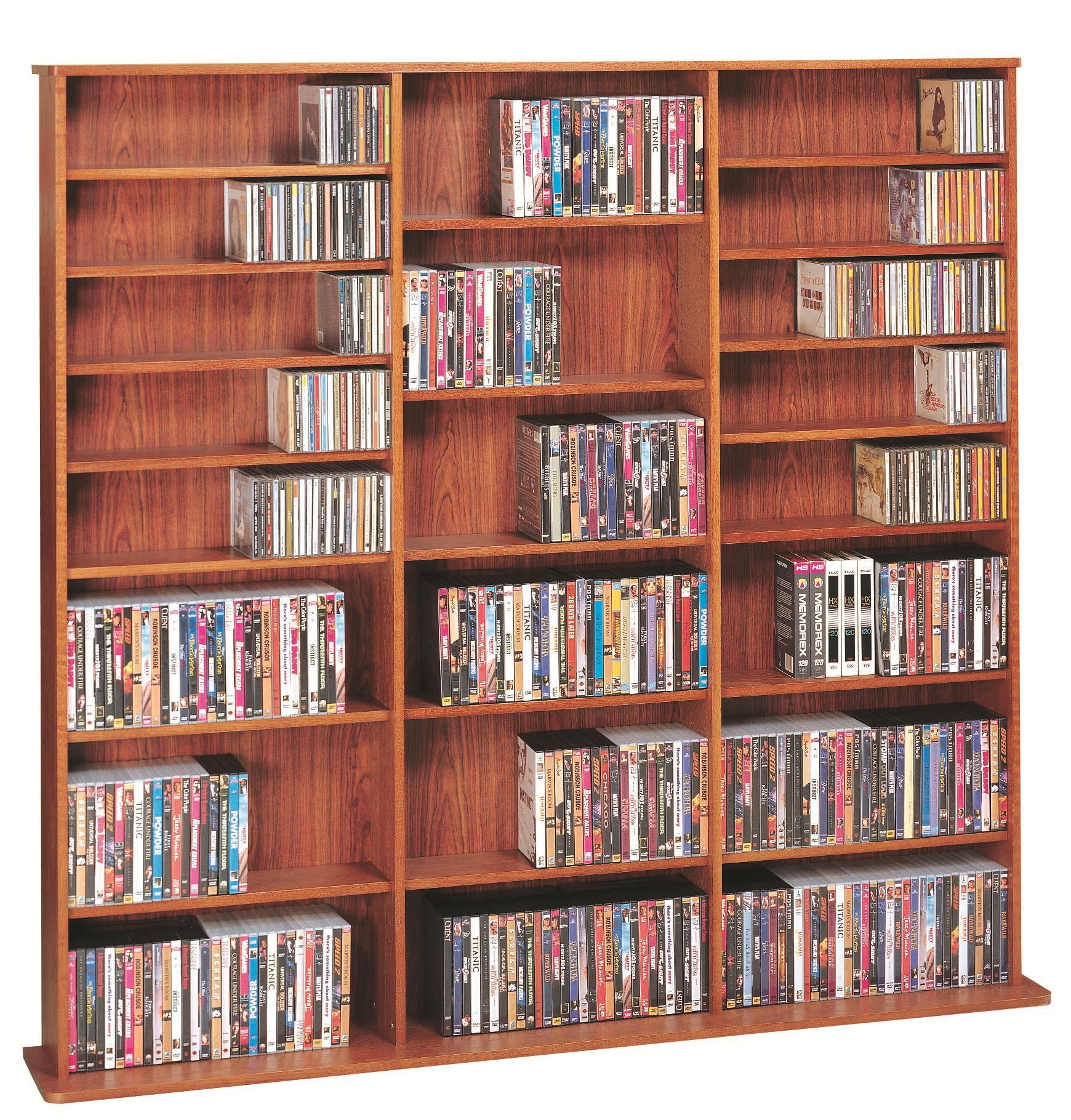 Oak Veneer High Capacity Wall Rack (CDV-1500 Series)-Finish:Cherry ...