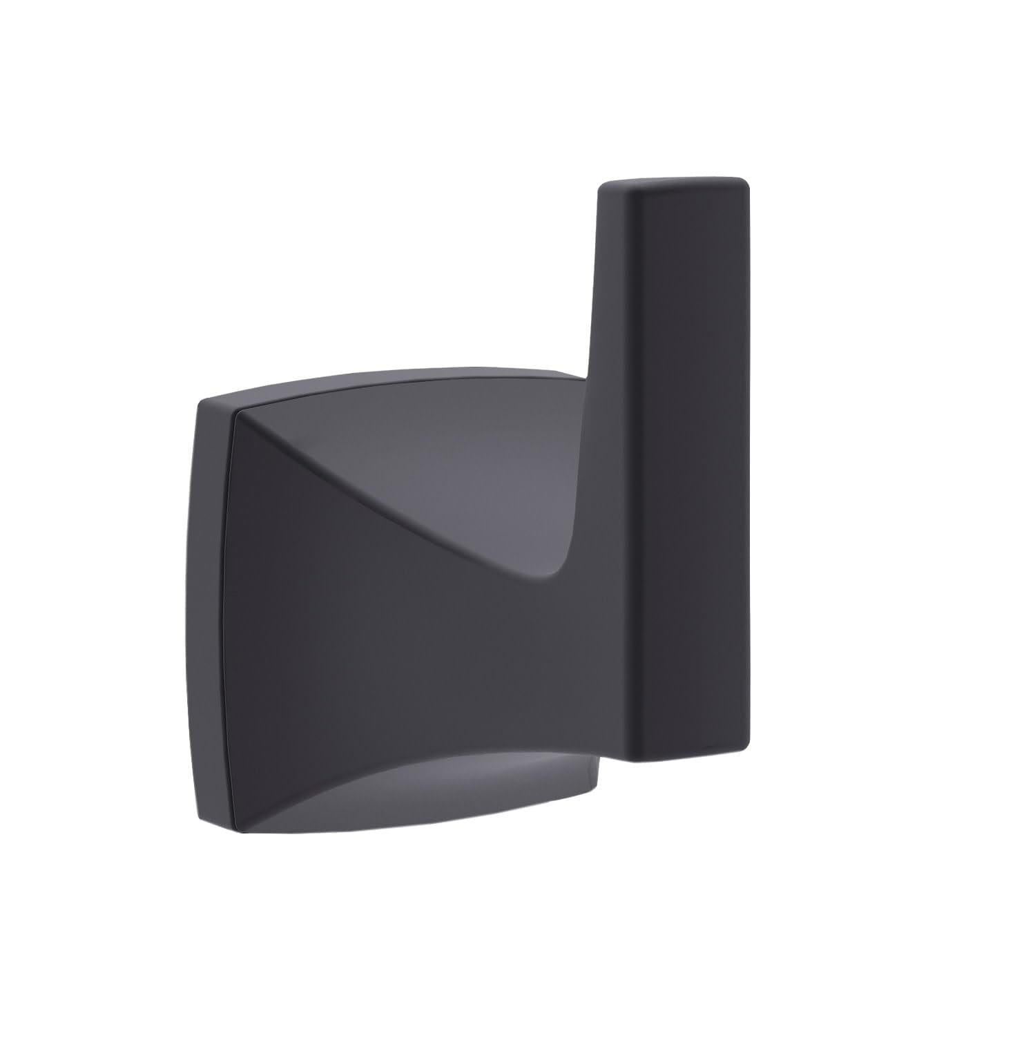 Oak Wall Mounted Robe and Towel Hook in Matte Black - 563RHMB C16 ...