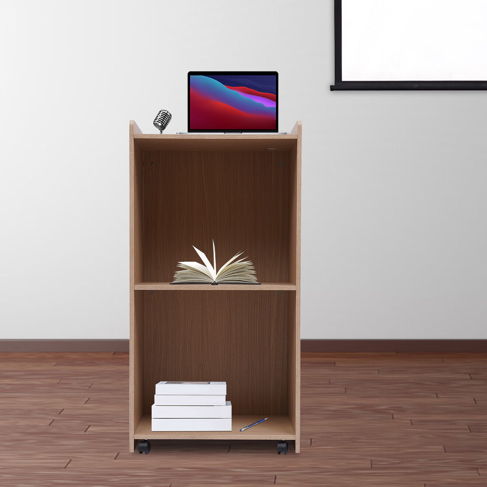 Oak Wood Podium Church Pulpit School Lectern Conference Debate Stand ...