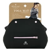 Oak and Reed Yoga Mat Bag, Black/ Lavender - Walmart.com