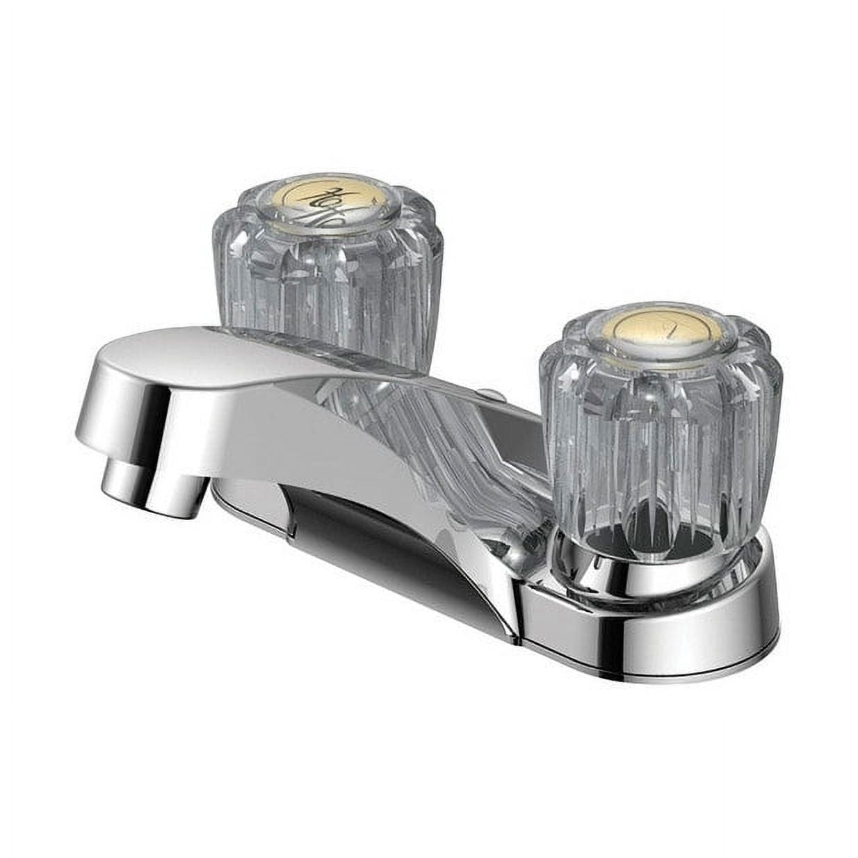 Oakbrook Lavatory Faucet Without Pop-Up Low Lead Two Handle 4 " 1.5 Gpm ...