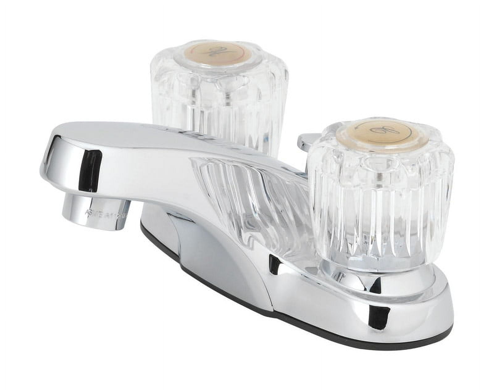 OakBrook Essentials Two Handle Lavatory Faucet, Chrome - Walmart.com