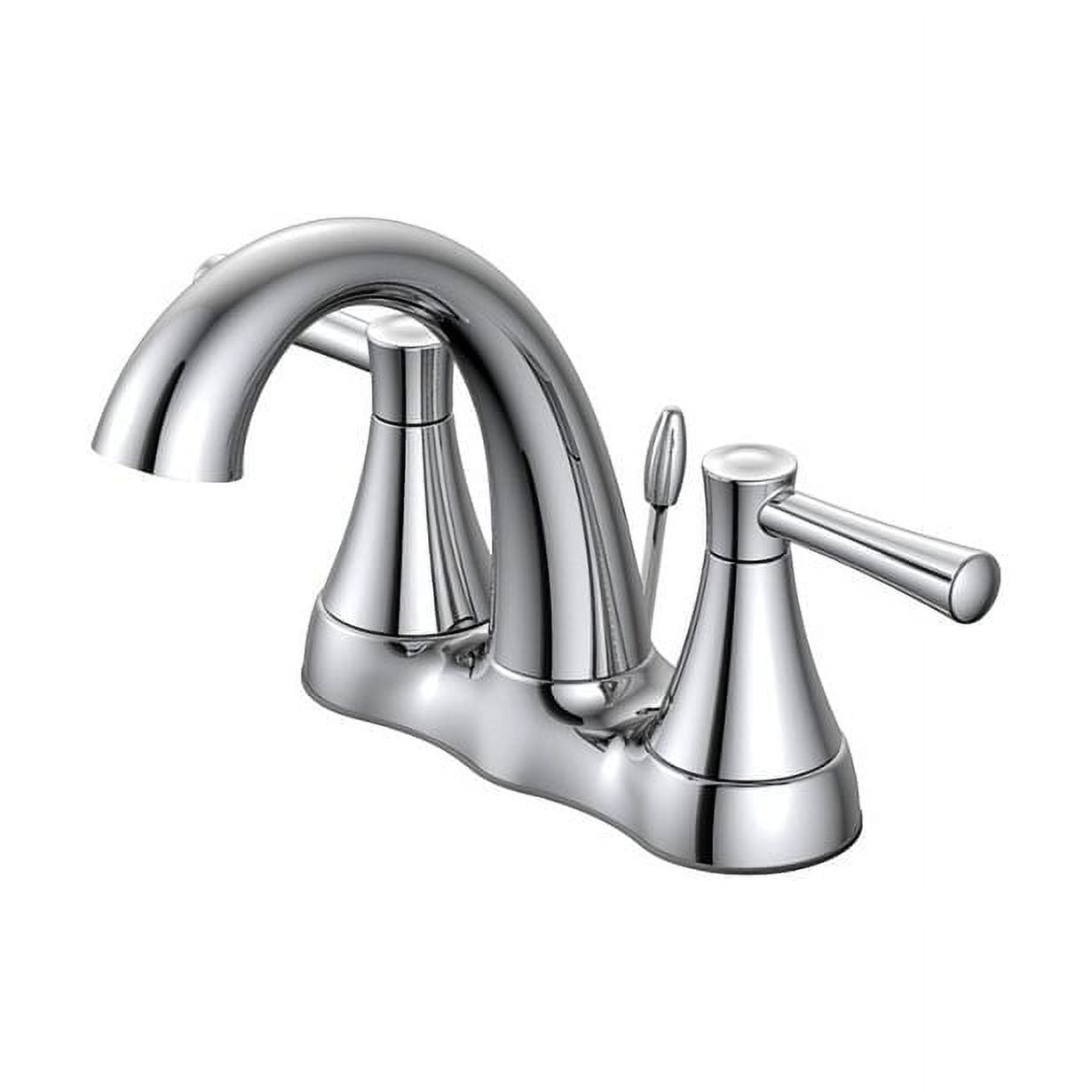 Oak Brook Modena Series Chrome Finish 2 Handle Lavatory Faucet ...