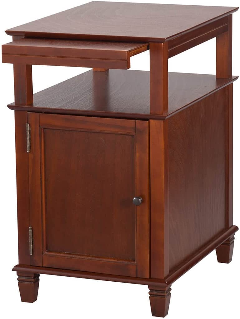 OakRidge Miles Kimball Appleton Recliner Table with Slide-Out Shelf ...