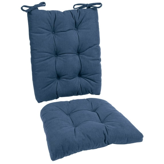 Corduroy Tufted Rocking Chair Cushion Set by OakRidge - Walmart.com