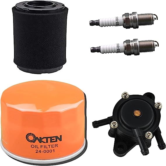 OakTen Air Filter Oil Filter Fuel Pump Spark Plug Pack with B-S 590825 ...