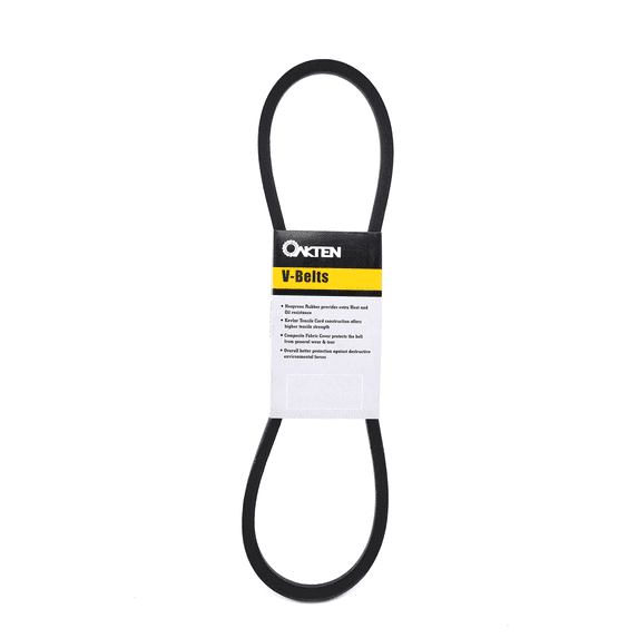 OakTen Auger Drive Belt 1/2" 38-3/8" for Murray Two Stage Snow Throwers ...