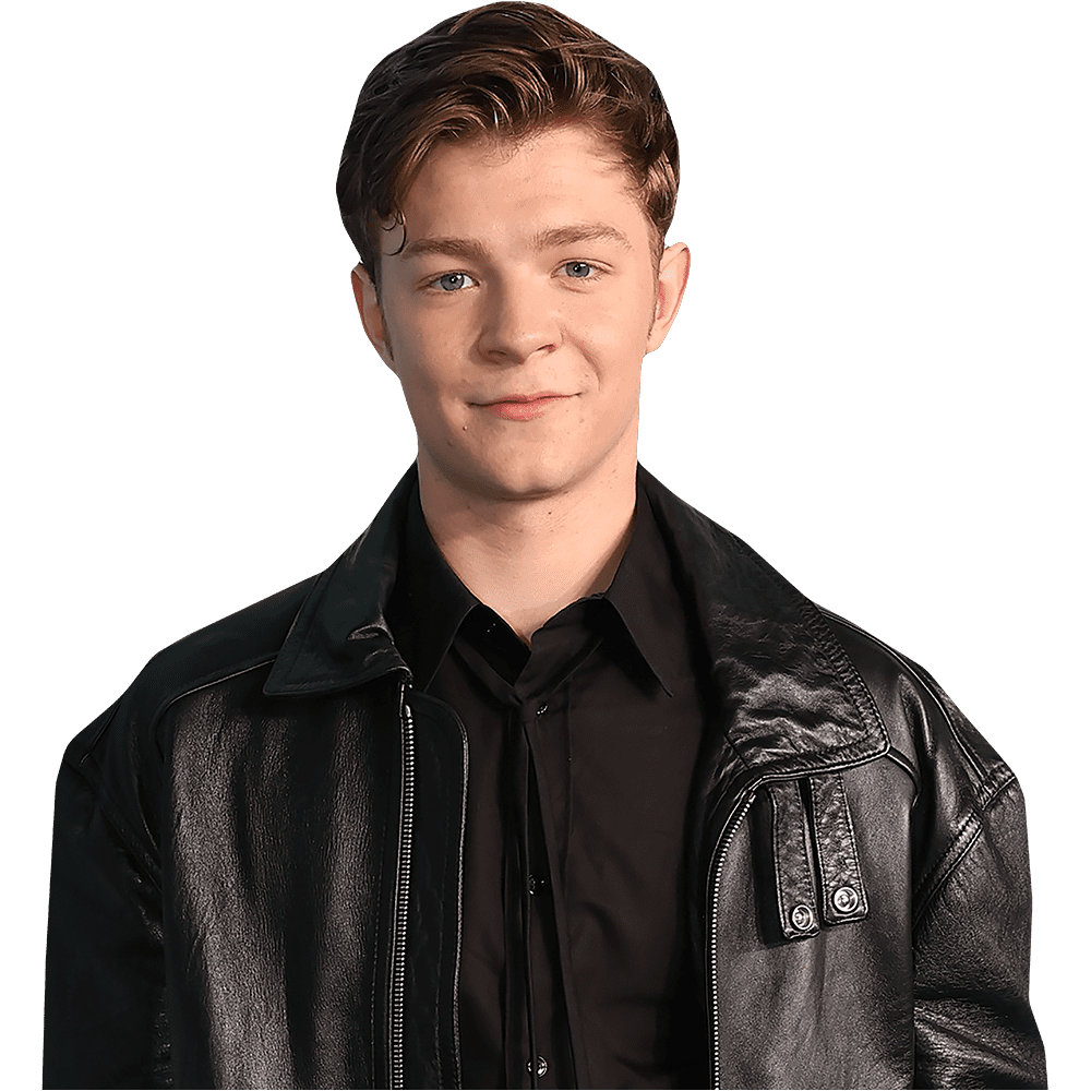 Oakes Fegley (Black Outfit) Half Body Buddy Cutout - Walmart.com