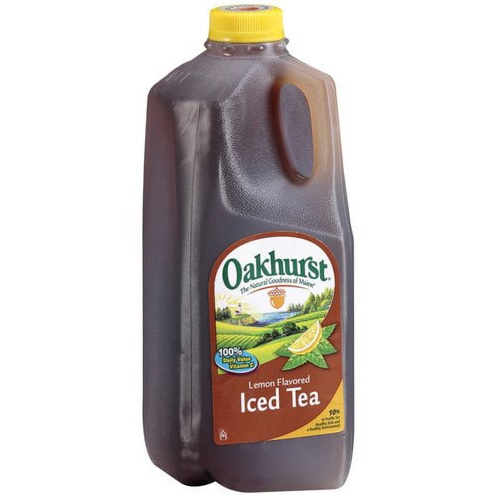 Oakhurst Lemon Flavored Iced Tea, Half Gallon - Walmart.com
