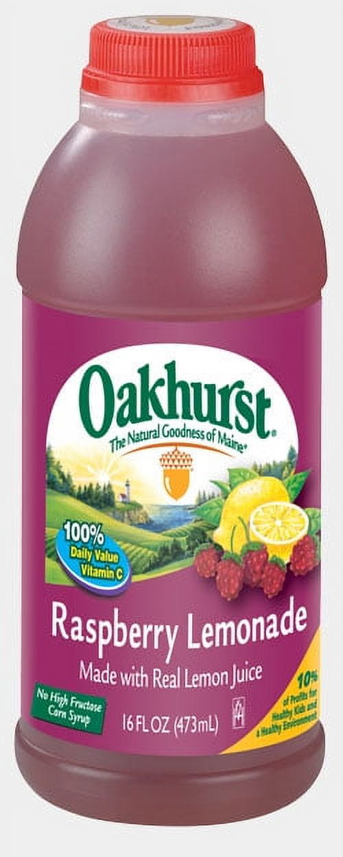 Oakhurst Raspberry Lemonade, 1 Pint - Walmart.com