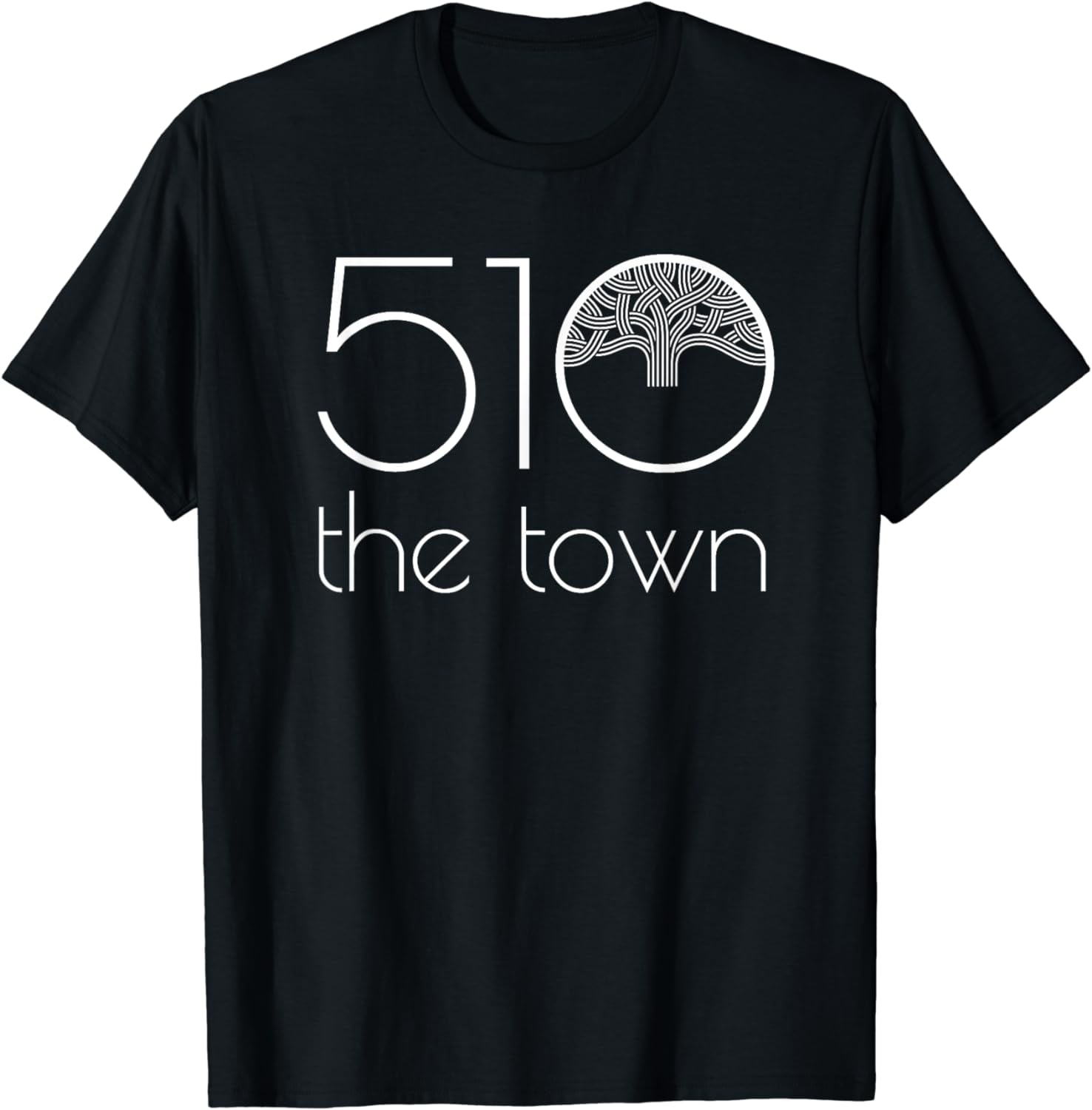 Oakland 510 The Town Oak Tree T-Shirt - Walmart.com