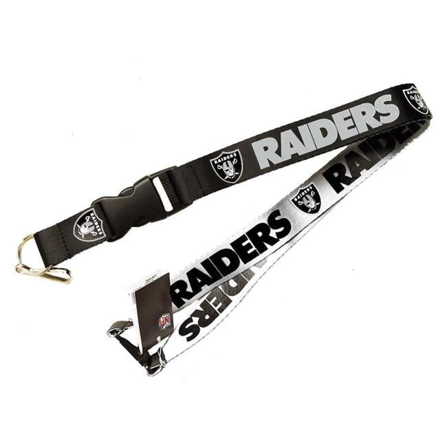 Oakland Raiders Lanyard Reversible - Walmart.com