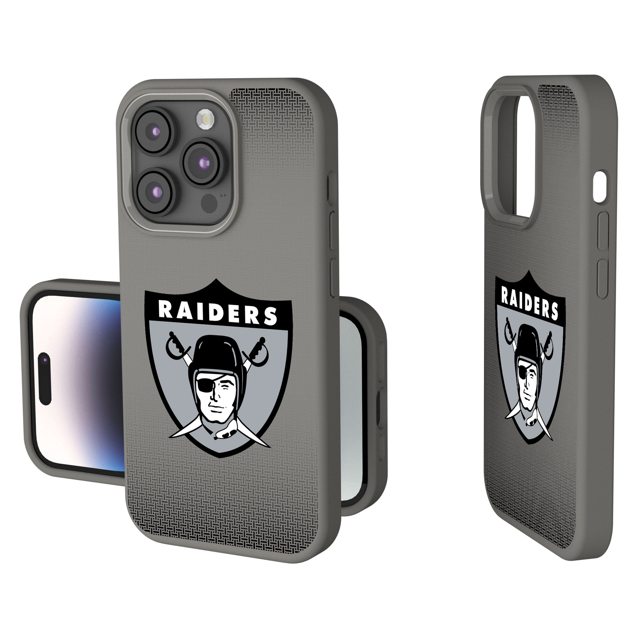 Oakland Raiders Linen Logo iPhone Soft Touch Case - Walmart.com