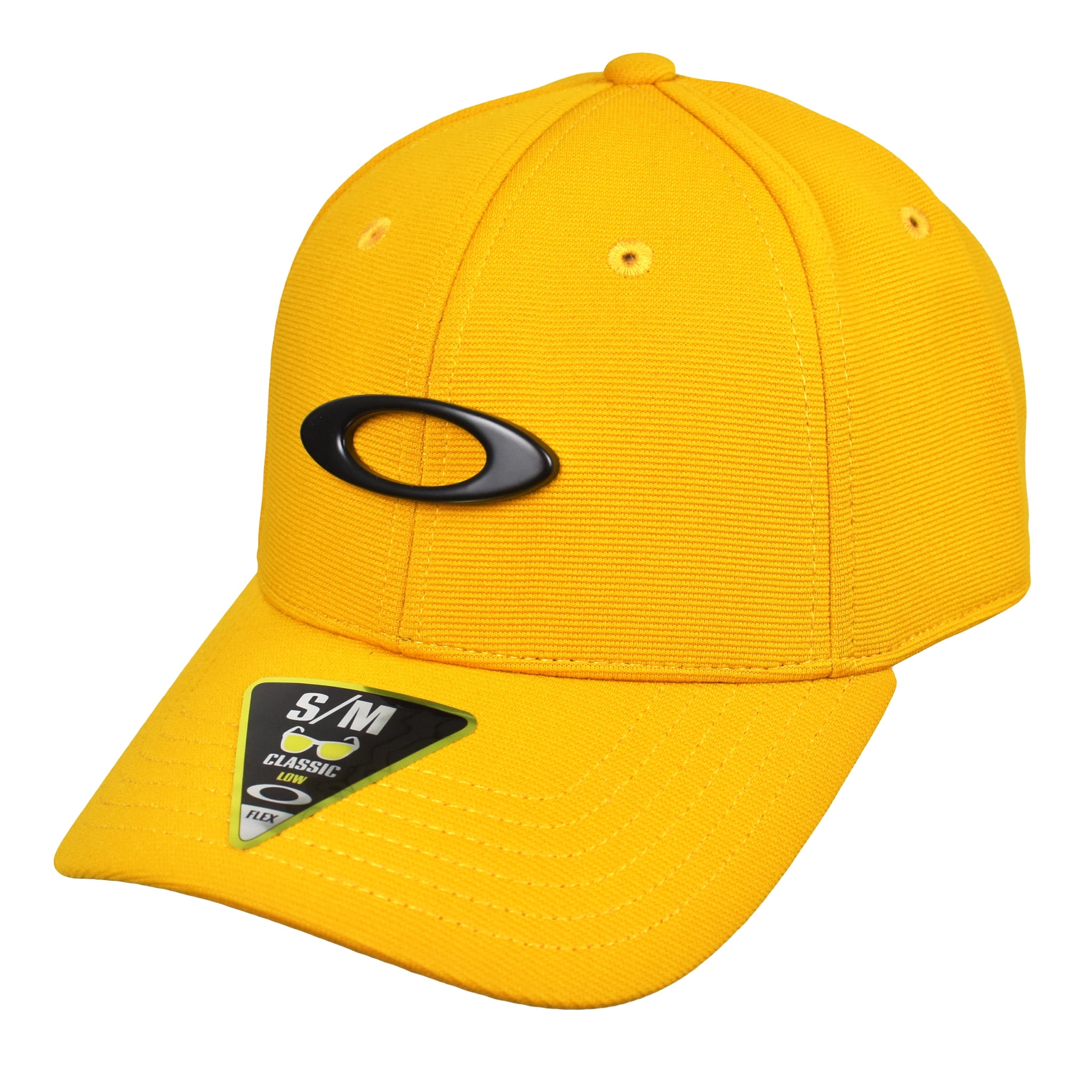 Oakley Golf Tincan Cap Amber Yellow/Blackout Small/Medium - Walmart.com