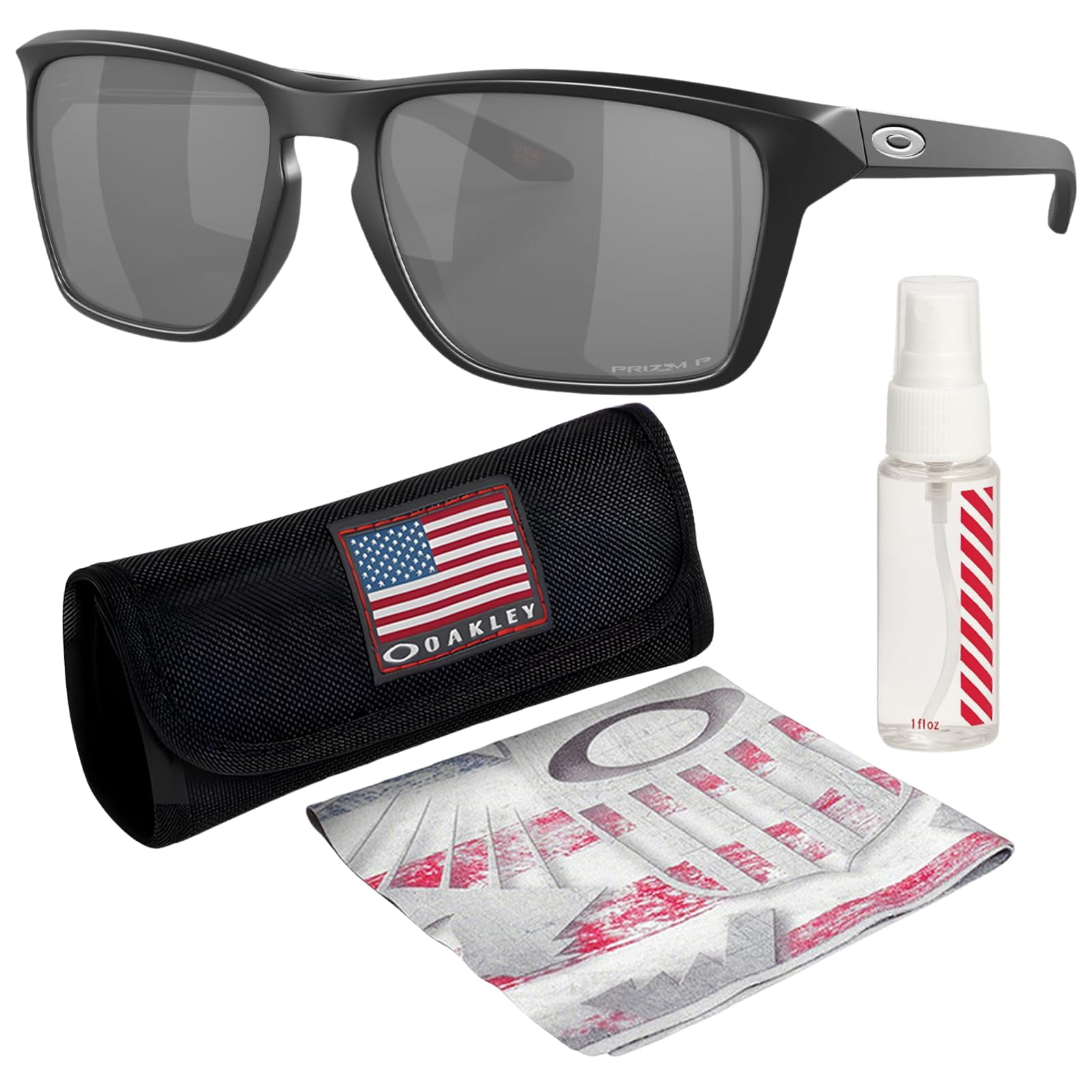 Oakley OO9448 Sylas Rectangle Shaped Polarized Sunglasses for Men ...