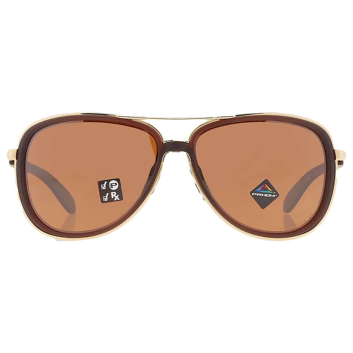 Oakley Split Time Prizm Tungsten Polarized Aviator Ladies Sunglasses ...