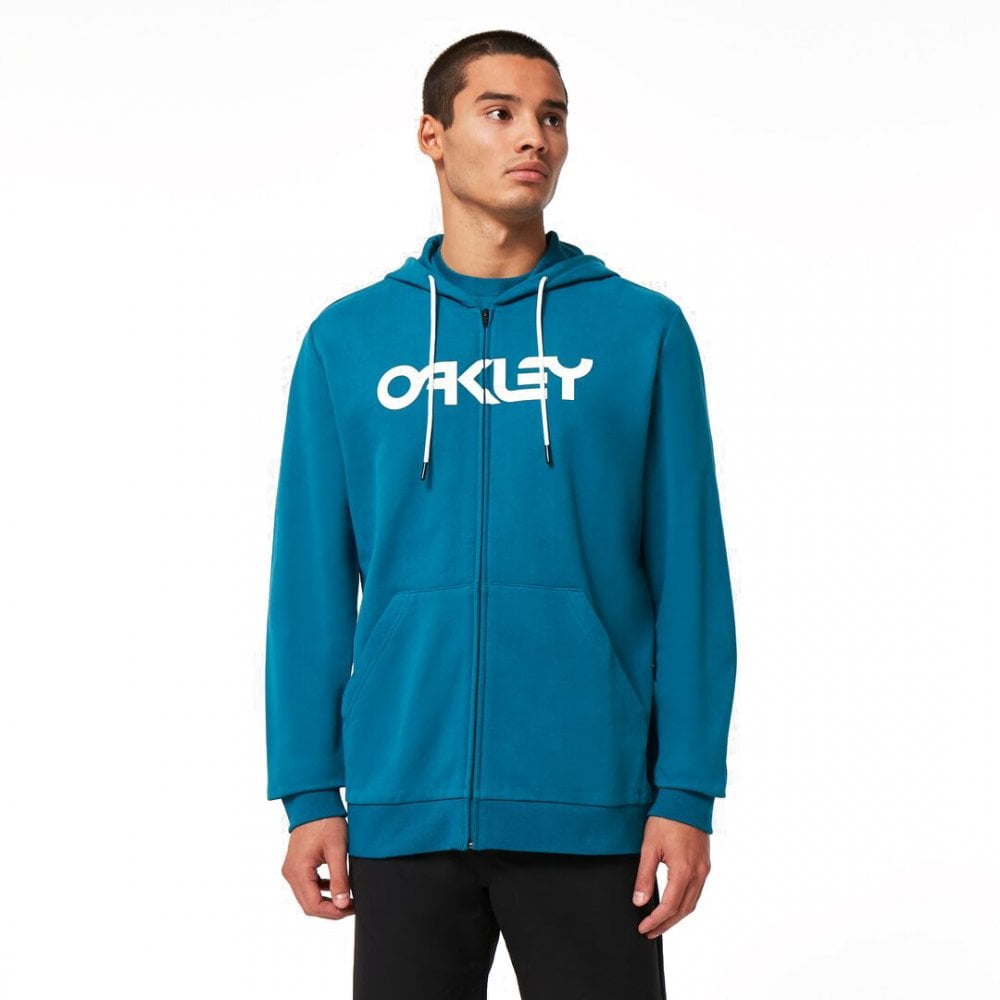 Oakley Teddy Full Zip Hoddie Aurora Blue - L - Walmart.com