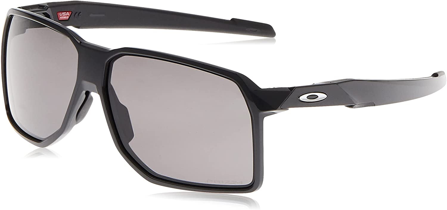 Oakley Mens Oo9446 Portal Rectangular Sunglasses Carbon/Prizm Grey 62 ...