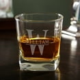 Oakmont Monogrammed Rocks Glass - Personalized Whiskey Glass - Walmart.com