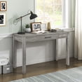 OakvillePark Avenshire Wood Rectangle Writing Desk with Power Outlet ...