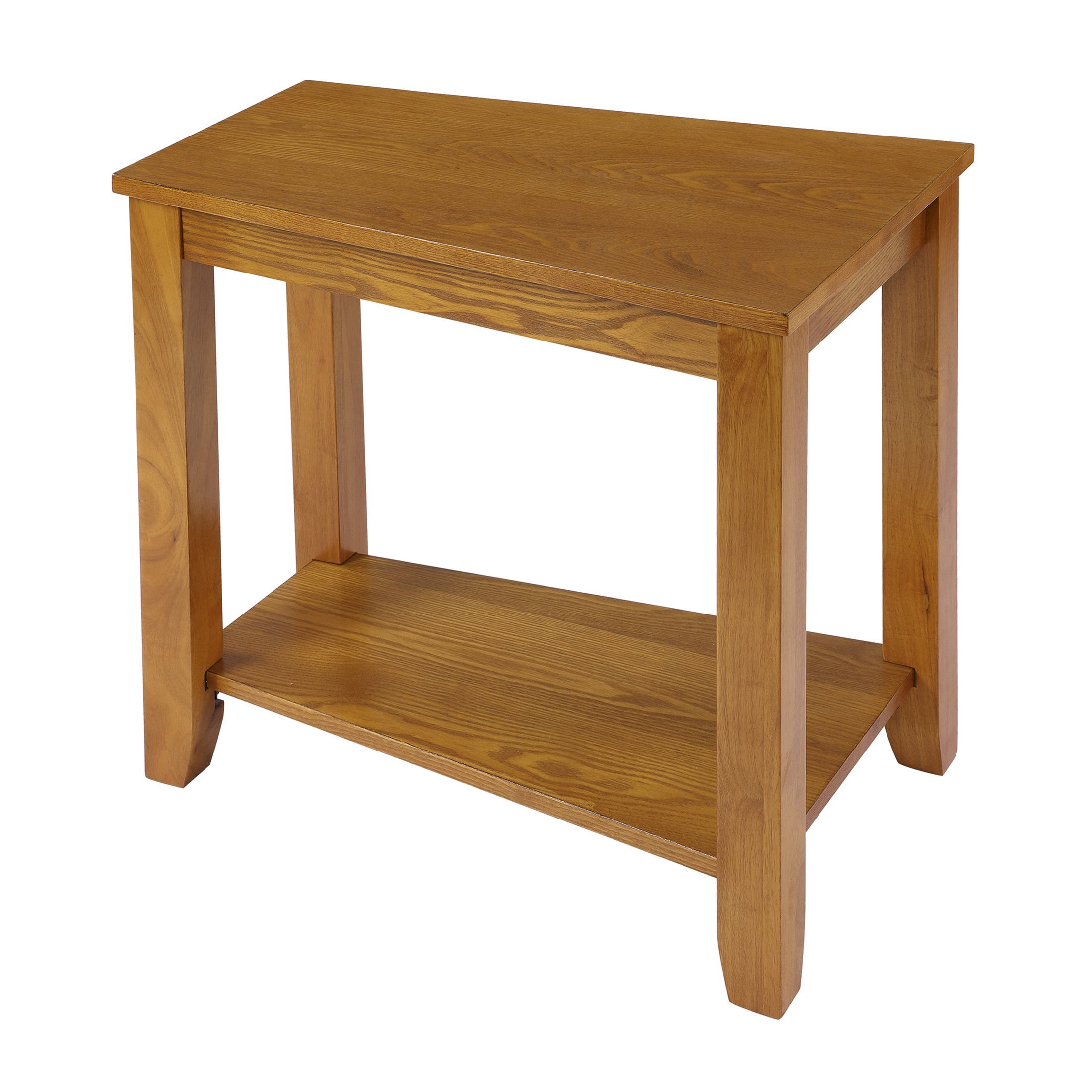 OakvillePark Mahala Chairside Table - Oak End Table - Walmart.com
