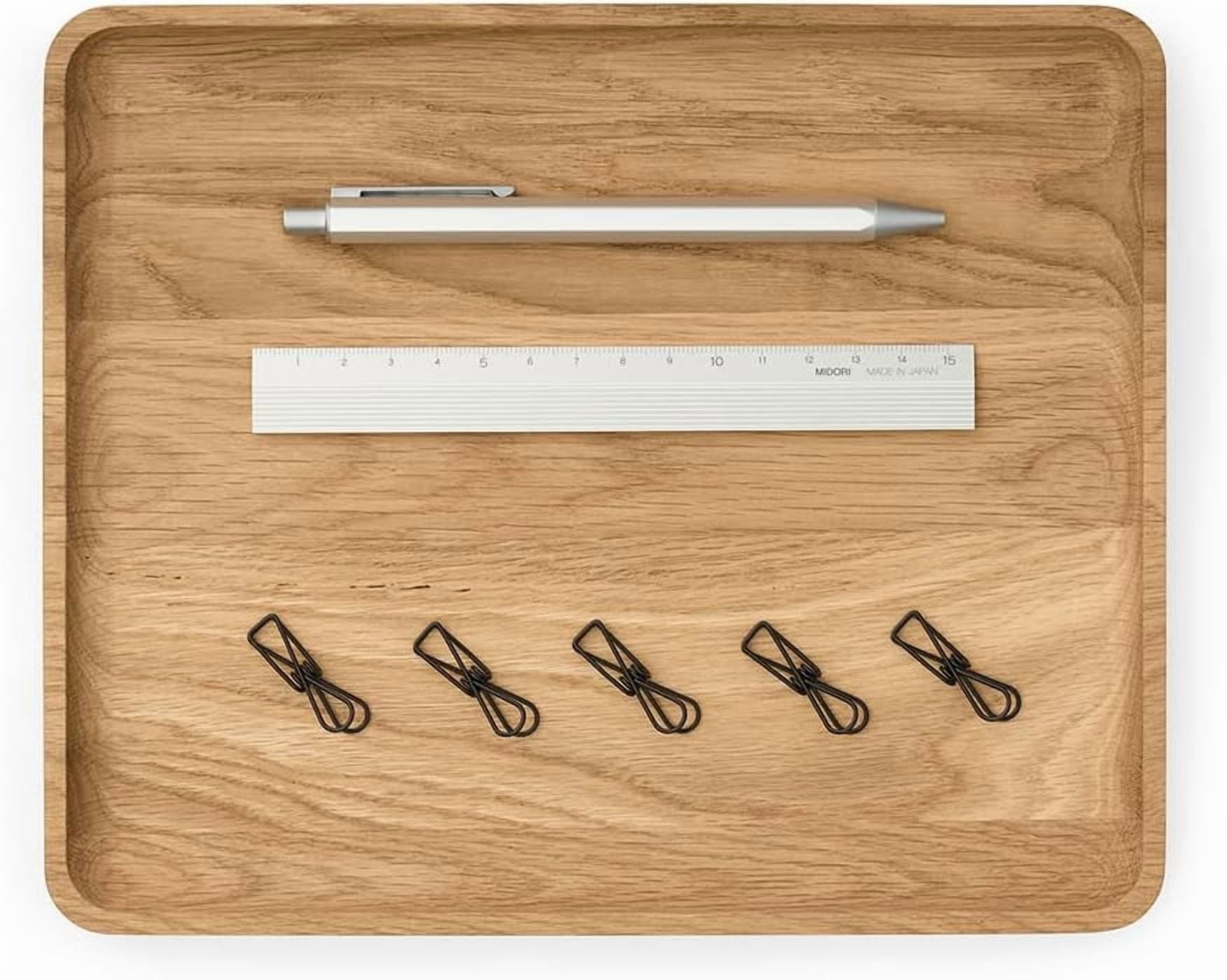 Oakywood Handcrafted wooden Catchall tray - Wooden desk organiser ...