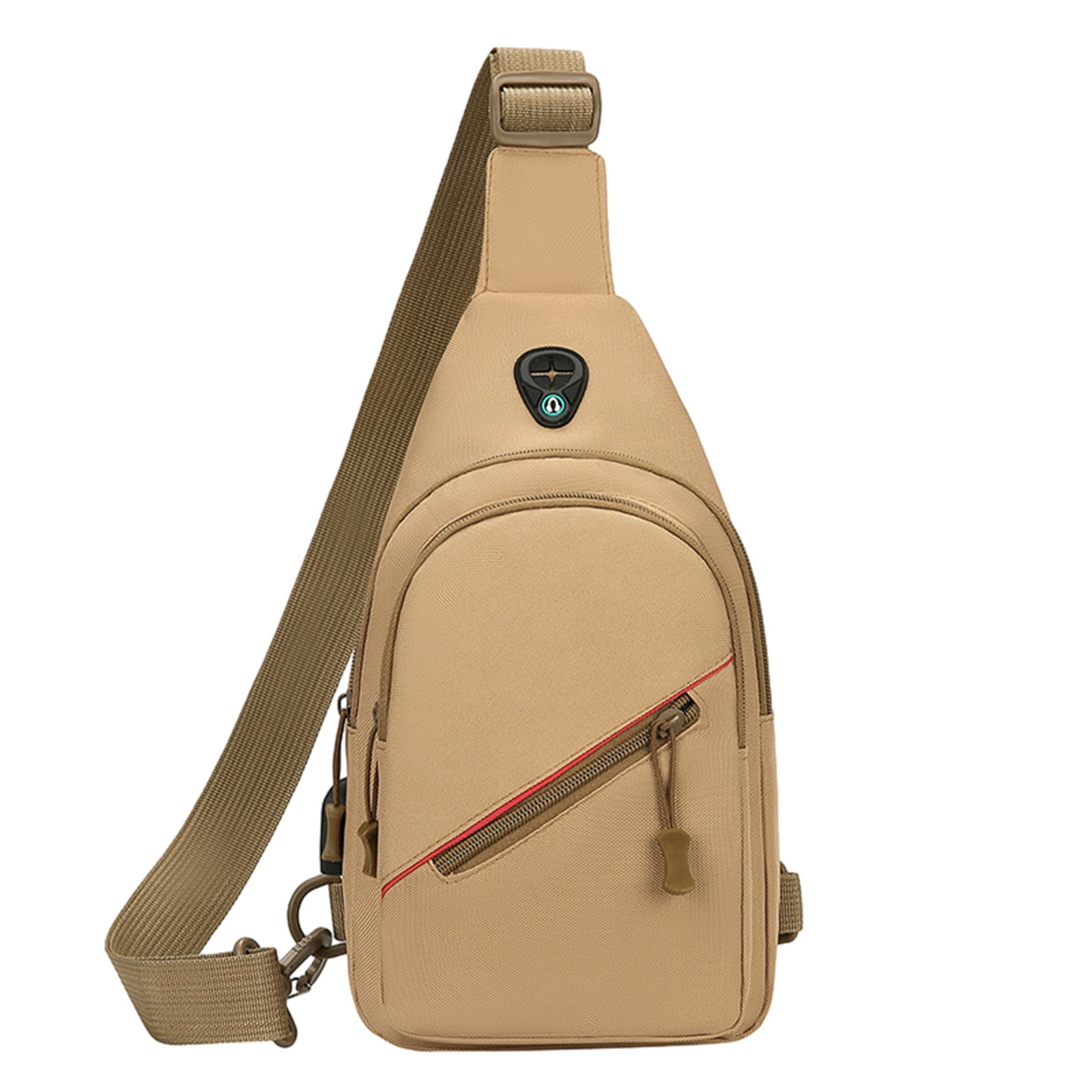 Oalirro Small Crossbody Bag for Men, Men's Messenger Chest Pack Bag ...