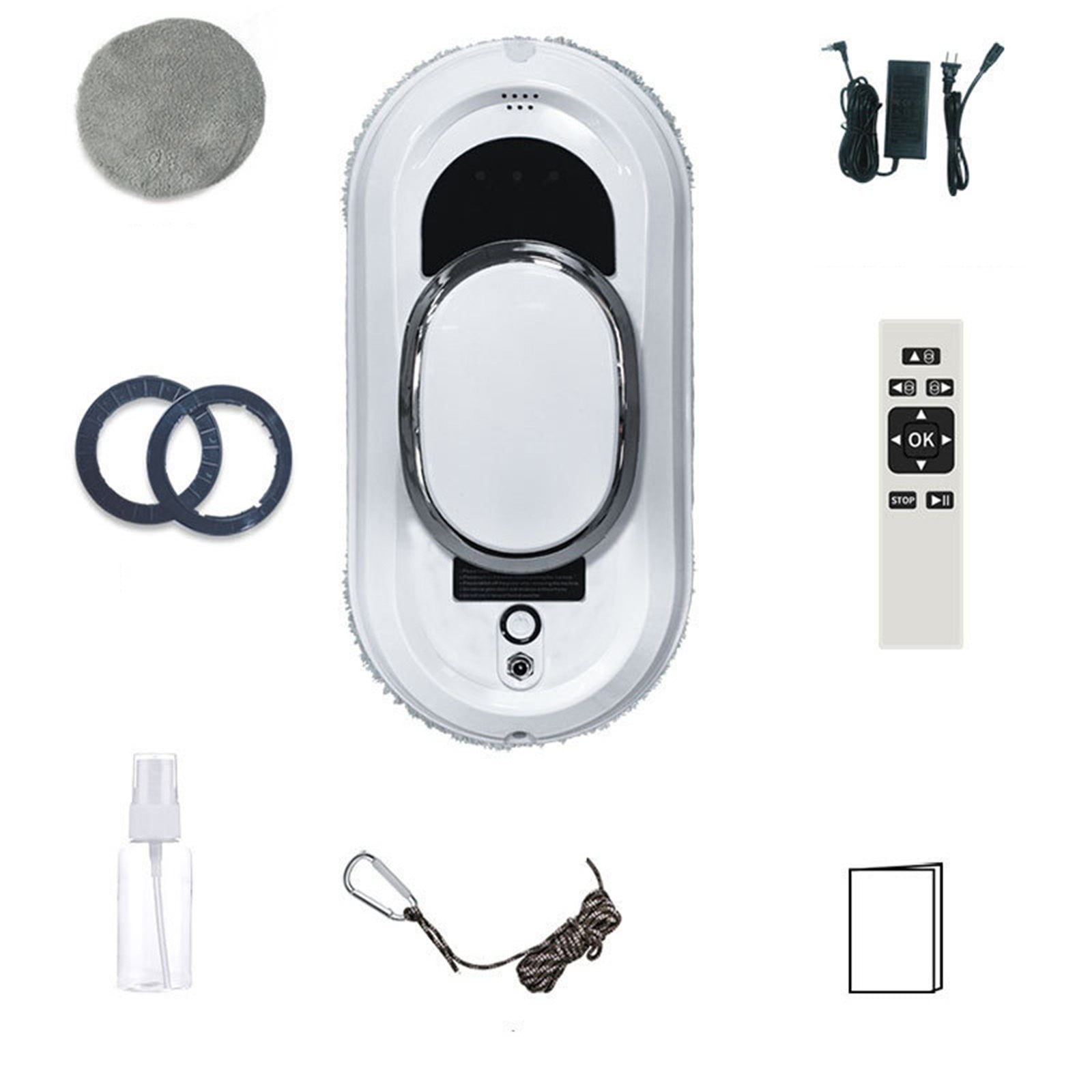 Oamger Window Cleaning Robot 5600Pa Window Cleaning Robot With System ...