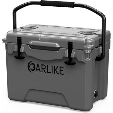 Camp-Zero 12.6 Qt. Premium Cooler with Cup Holders | White - Walmart.com