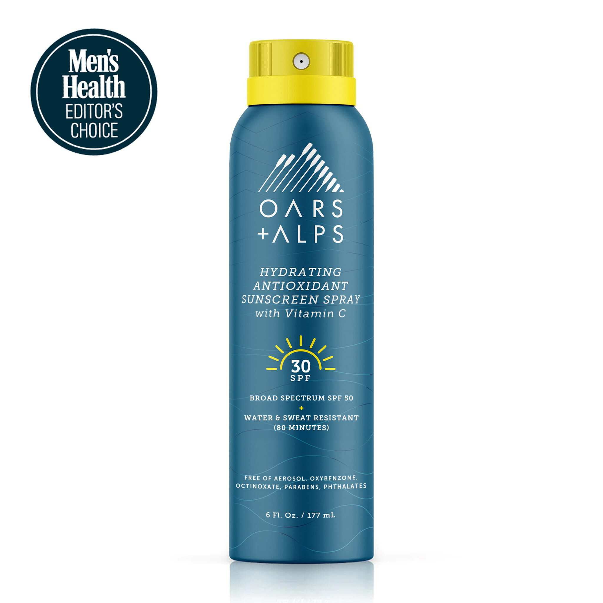 Oars + Alps Hydrating SPF 30 Sunscreen Spray, Infused with Vitamin C ...