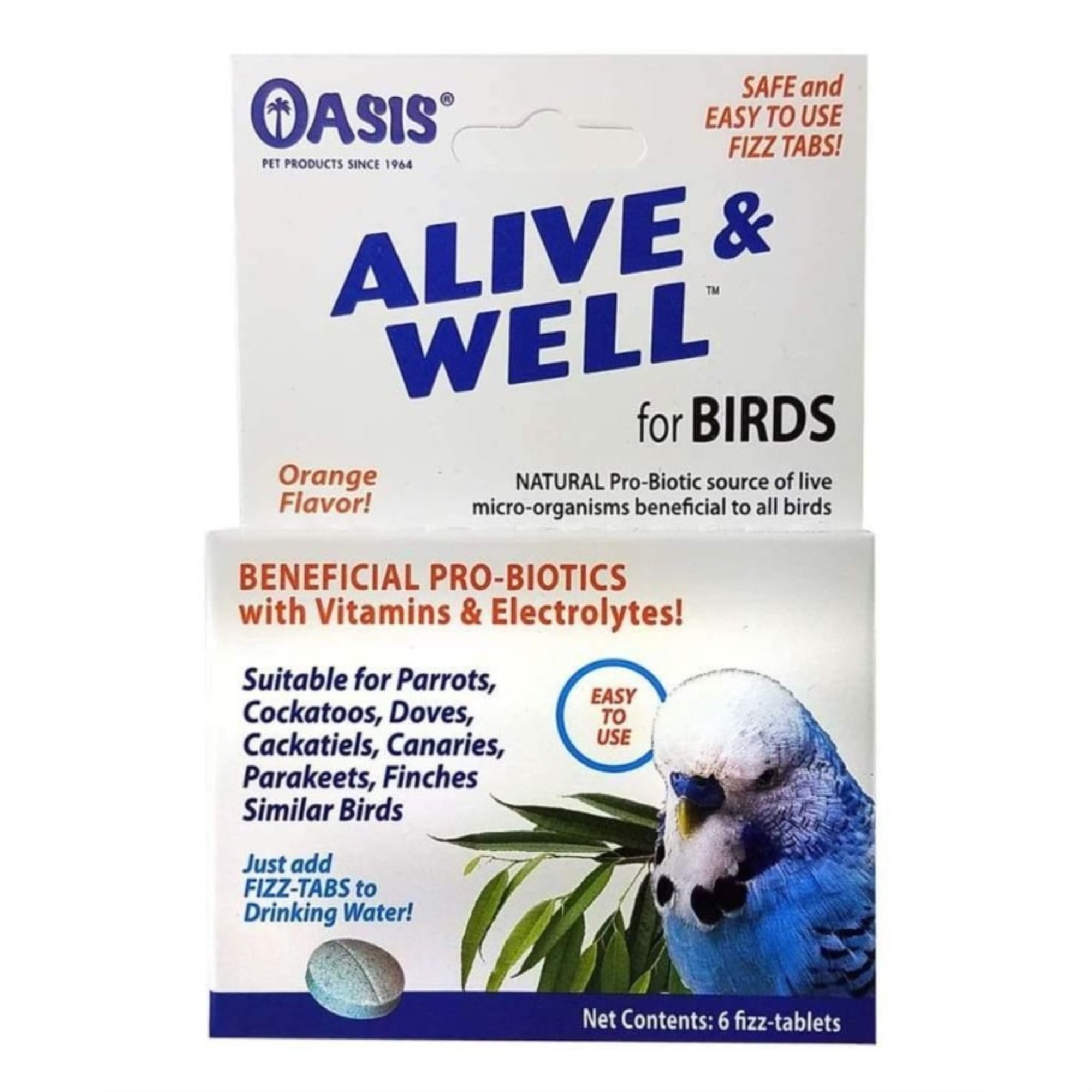 Oasis Alive and Well, Stress Preventative and Pro-Biotic Tablets for ...