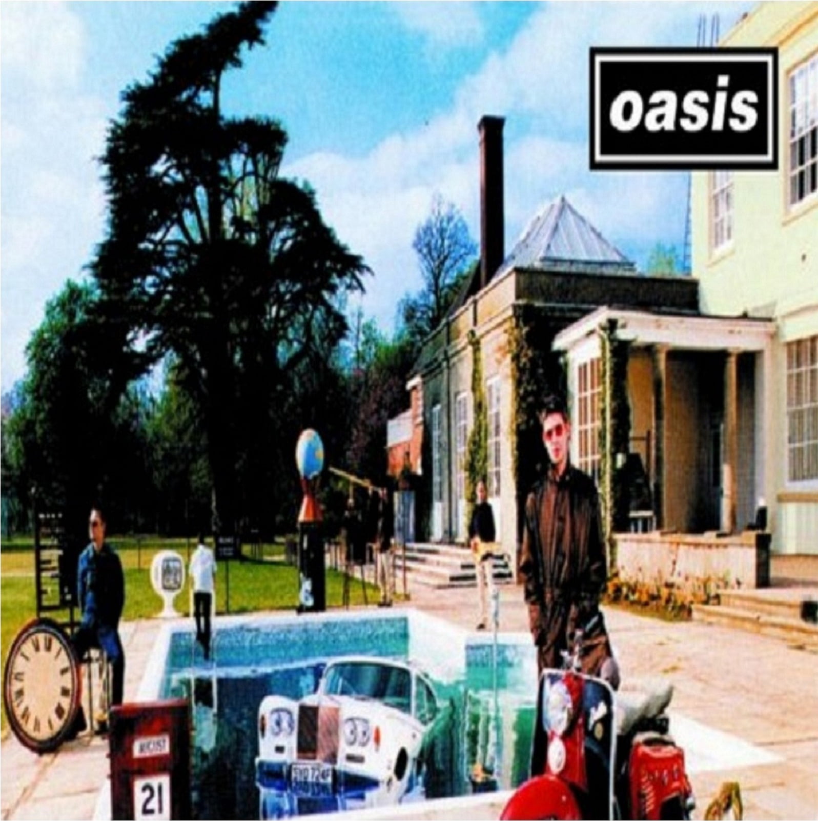Oasis Be Here Now Album Cover Official Greeting Card (16cm x 16cm) - Walmart.com