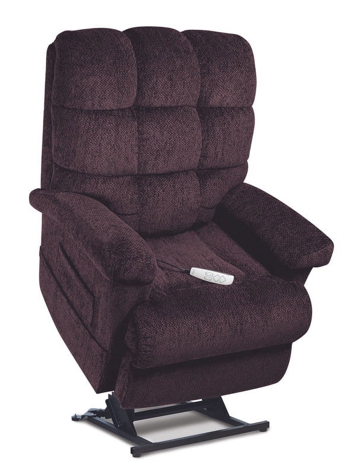 Pride Oasis Collection Power Lift Recliners, Medium, Saratoga Charcoal ...