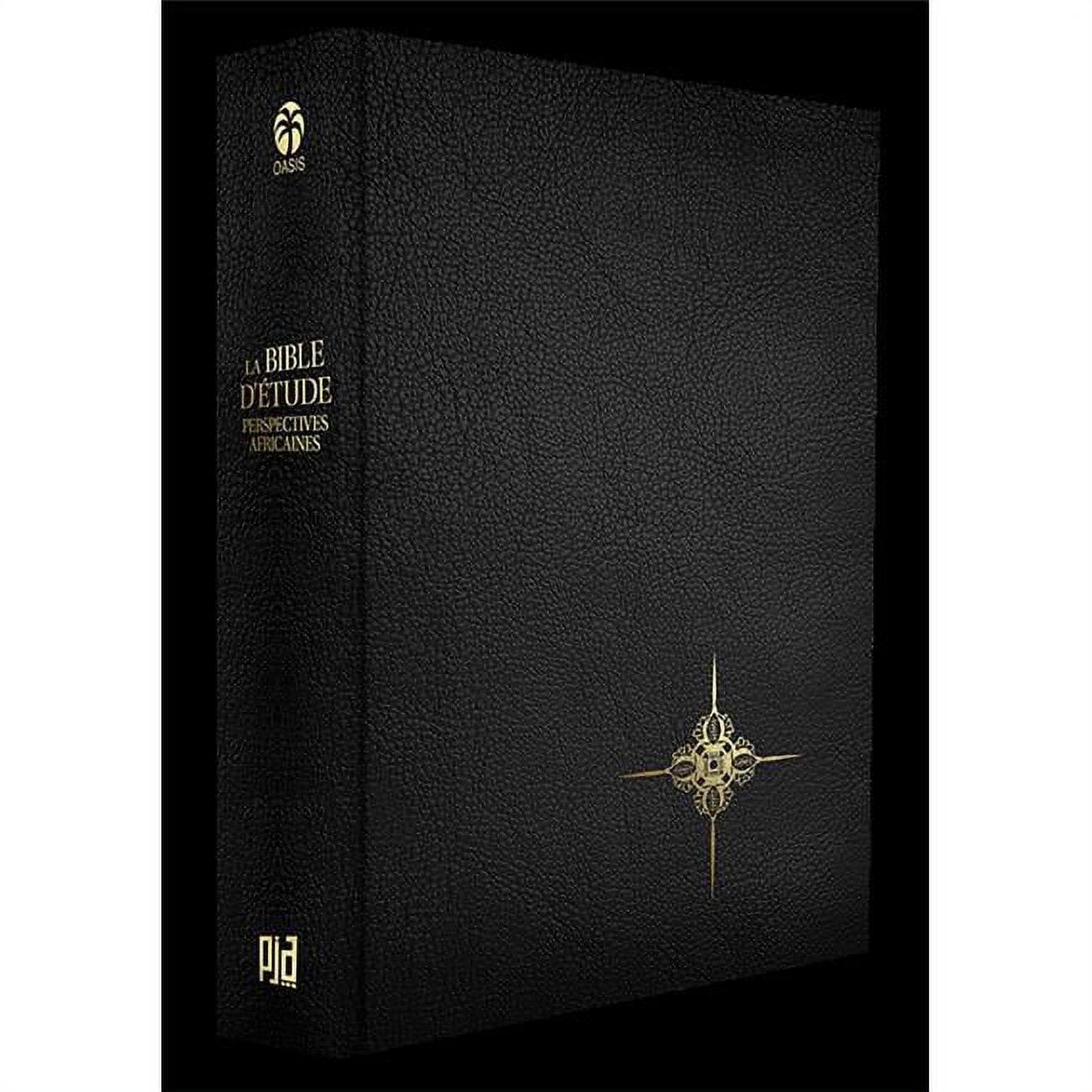Oasis International 322006 La Bible Detude Black Leather Bibles ...