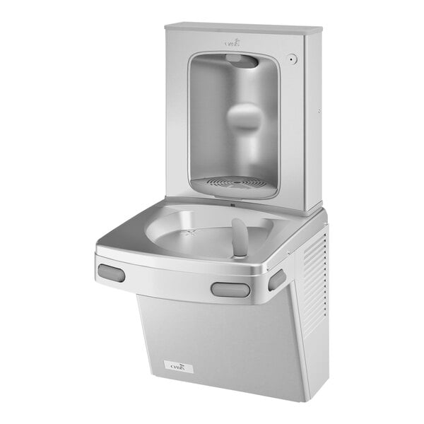 Oasis International 507049 Drinking Fountain, Sensor, Wall, Silver ...