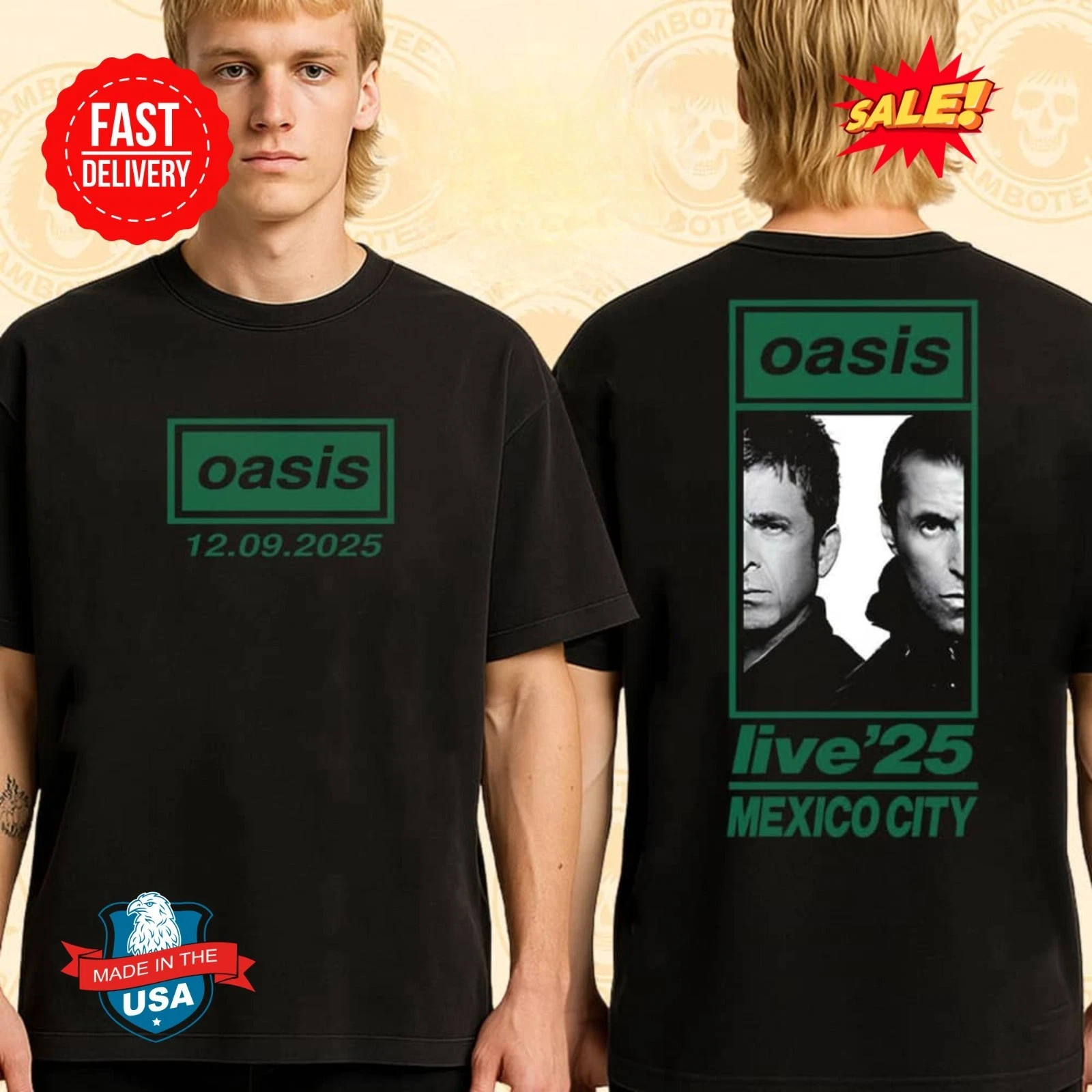 Oasis Live ’25 Tour Mexico 2025 At Estadio GNP Seguros On Sept 12 T ...
