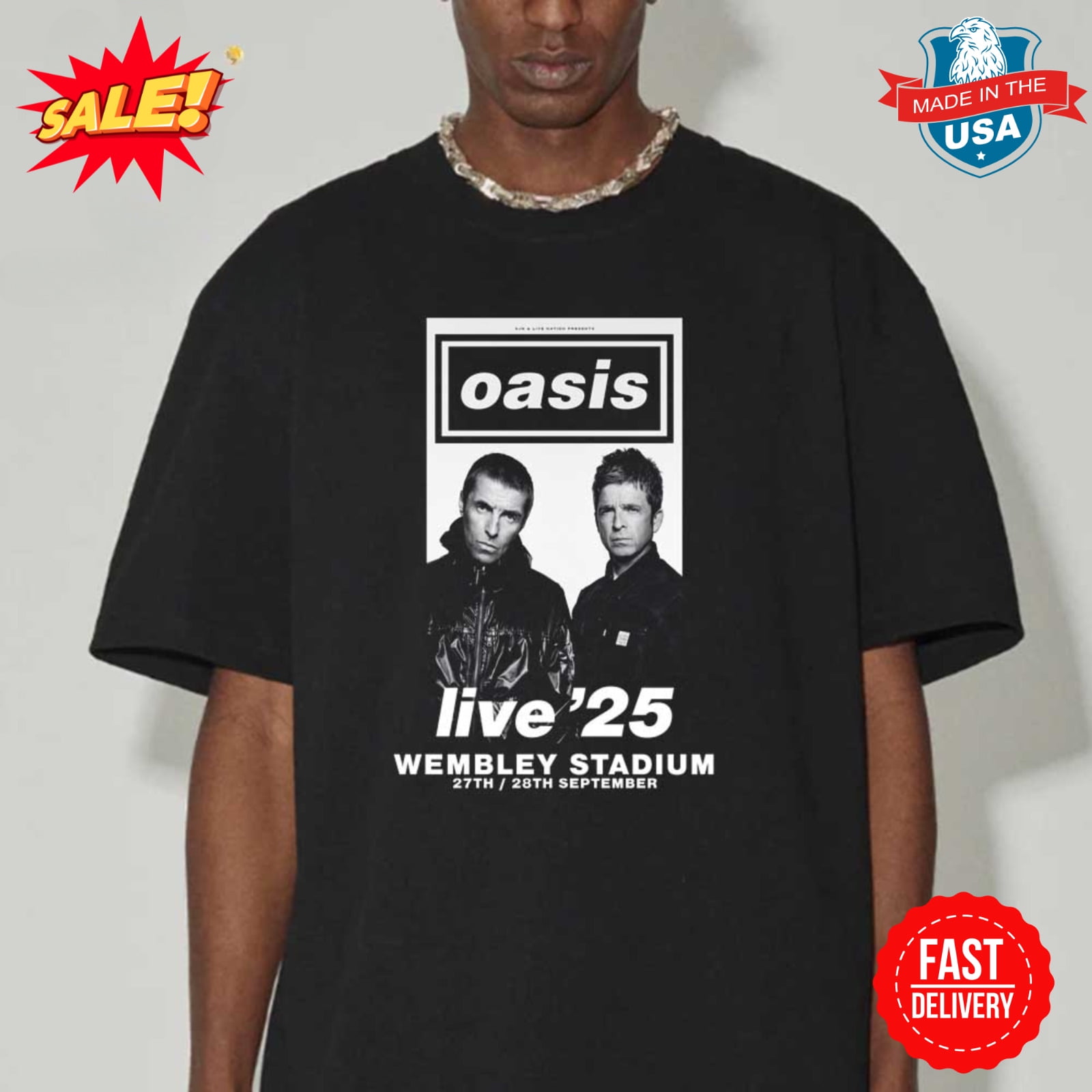 Oasis Live 25 Wembley Stadium Shows 2025 On September 27th 28th Classic ...