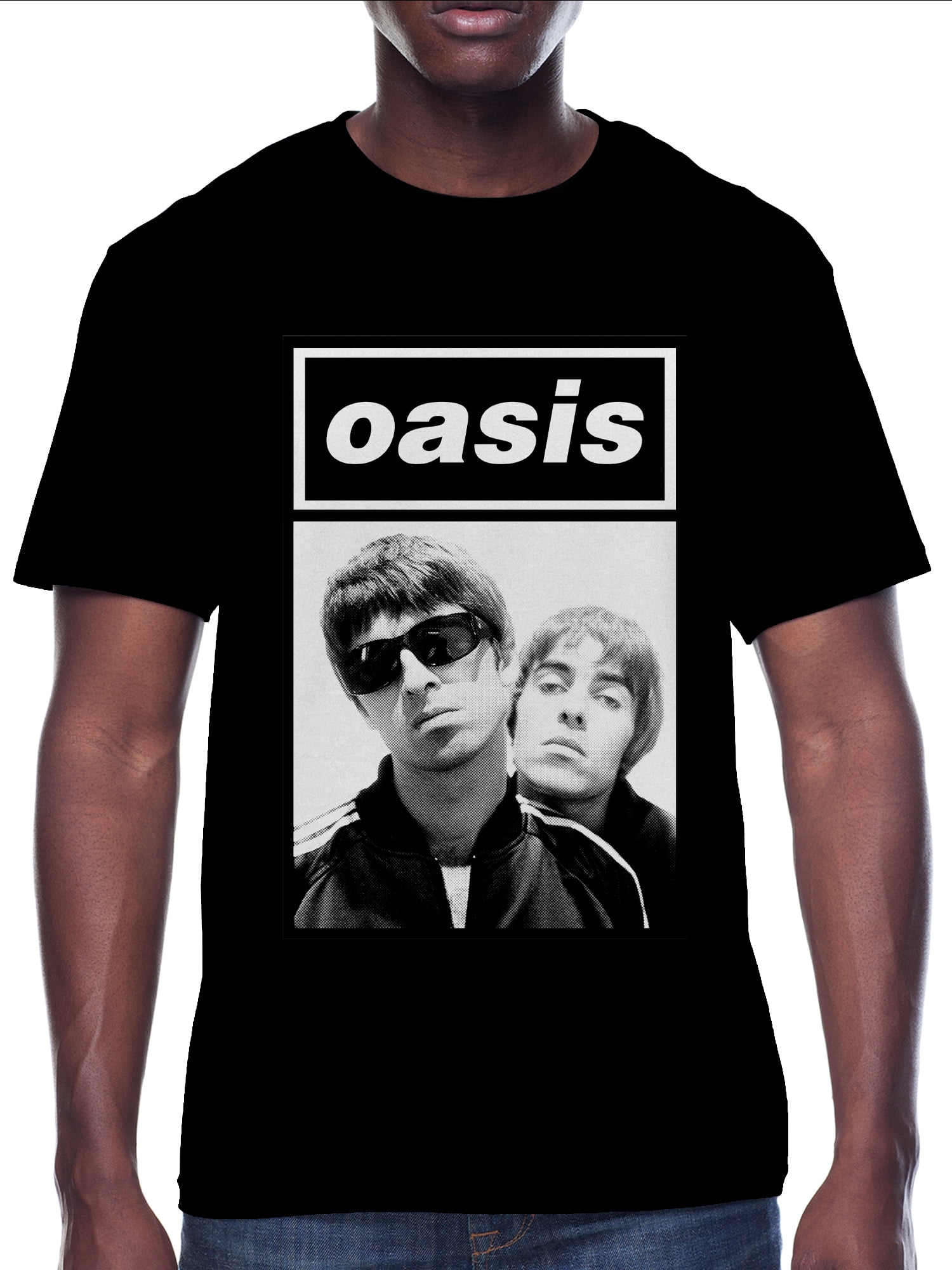 Oasis Men's and Big Men's Cotton Graphic Band Tee with Short Sleeves ...