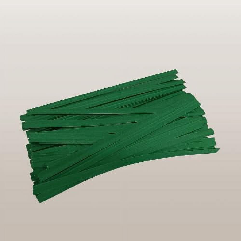 Oasis Supply, 2000 Piece 4" Laminated Paper Twist Ties, BULK with ...